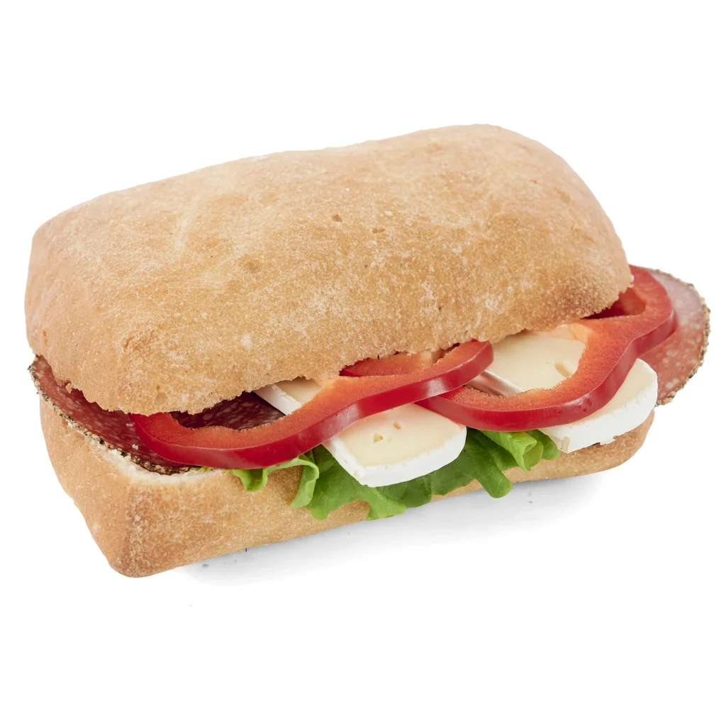 Ciabatta med Brie & Salami | Maxi ICA Stormarknad Stenhagen Uppsala